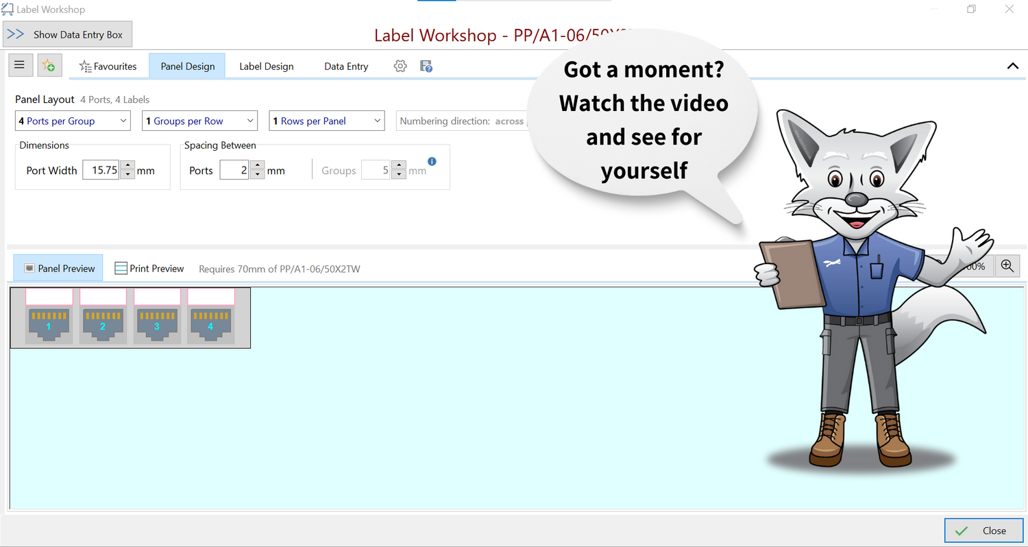 Patch Panel Module - Upgrade to Labacus Innovator® Professional – Silver Fox Limited